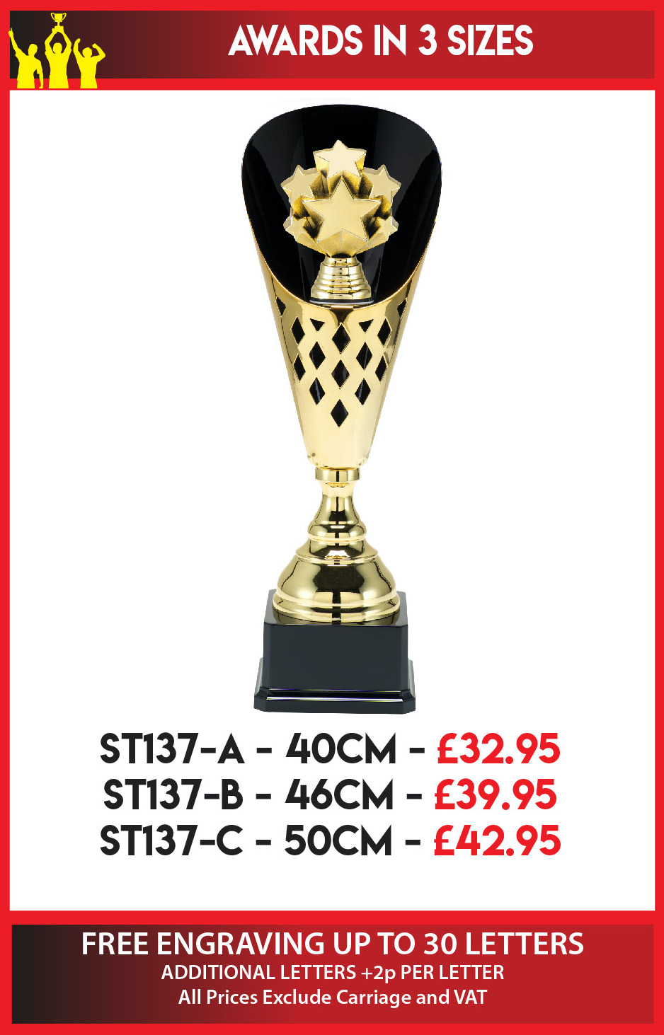 Team Strides - Sports Day Trophies